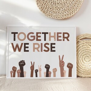 Diversity Poster Bundle,equality Set of 2 Prints,human Equality Art ...