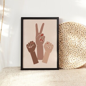 Feminist Poster Bundle,feminist Gallery Wall,empowered Women Poster Set ...