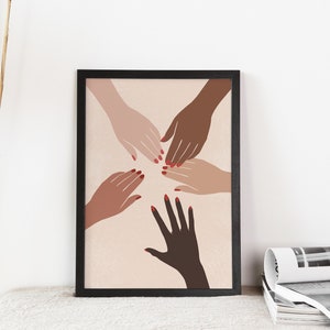 Feminist Poster Bundle,feminist Gallery Wall,empowered Women Poster Set ...