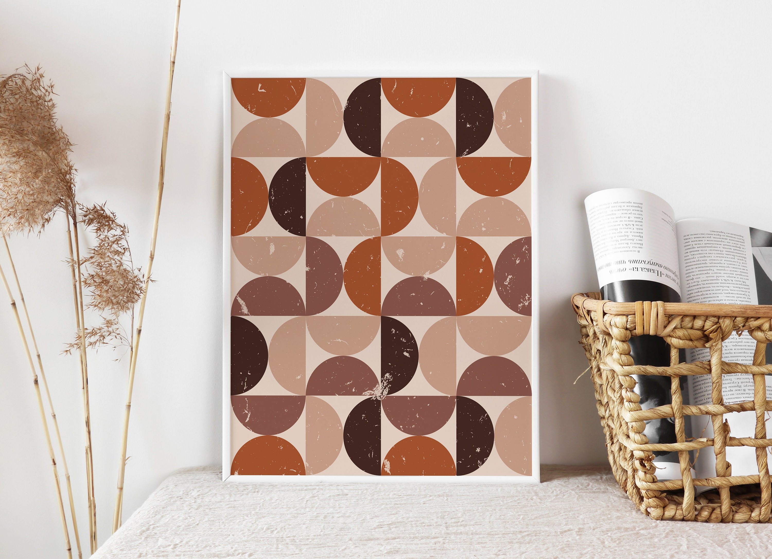 Boho Poster BundleBoho Art Set of 6 Prints BundleAbstract | Etsy