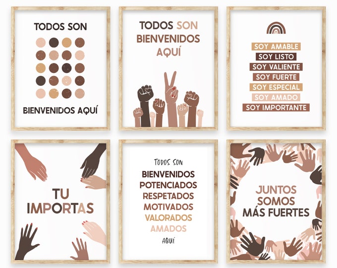 French Classroom Decor,diversity Poster Bundle,equality Set of 4 Prints ...