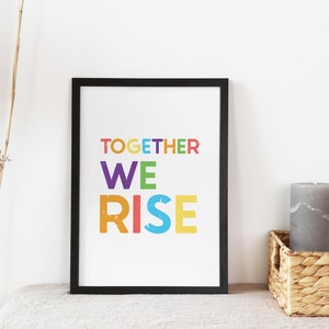 Classroom Poster Bundle,classroom Set of 3 Prints,rainbow Classroom ...