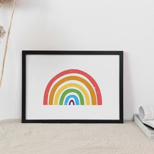 Classroom Poster Bundle,classroom Set of 6 Prints,rainbow Classroom ...