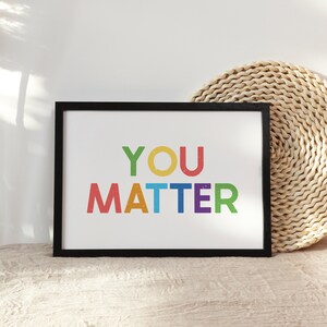 Classroom Poster Bundle,classroom Set of 6 Prints,rainbow Classroom ...