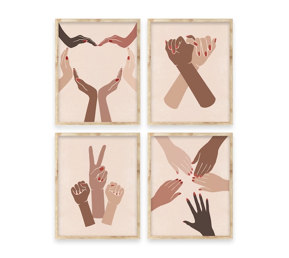 Feminist Poster BundleFeminist Gallery WallEmpowered Women | Etsy