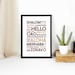 Hello in Different Languages,hello Printable Art,educational Classroom ...