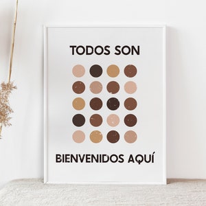 Spanish Classroom Decor,diversity Poster Bundle,equality Set of 6 ...