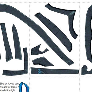 Dark Samus Full Armor- Foam Pattern Pepakura - Etsy