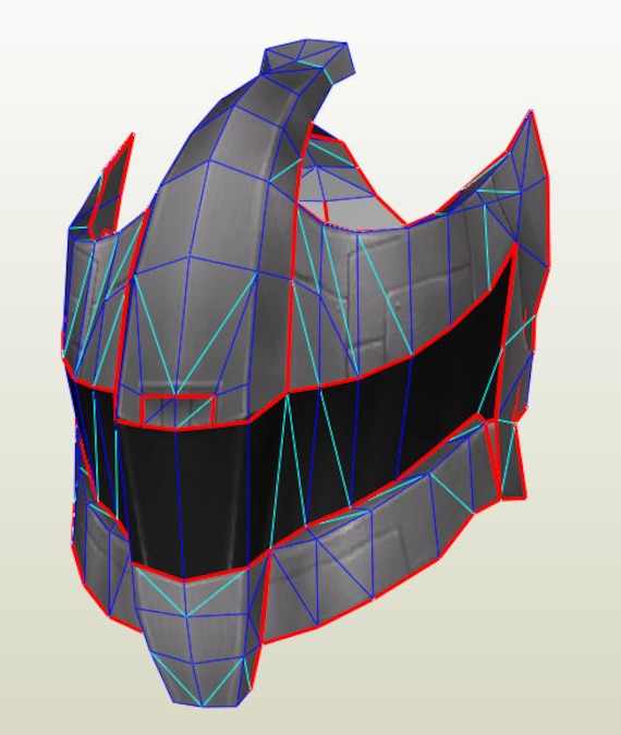 Mewtwo Full Armor Pepakura Foam | Etsy