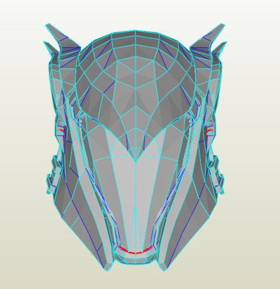 Destiny Warlock Helmet Pepakura