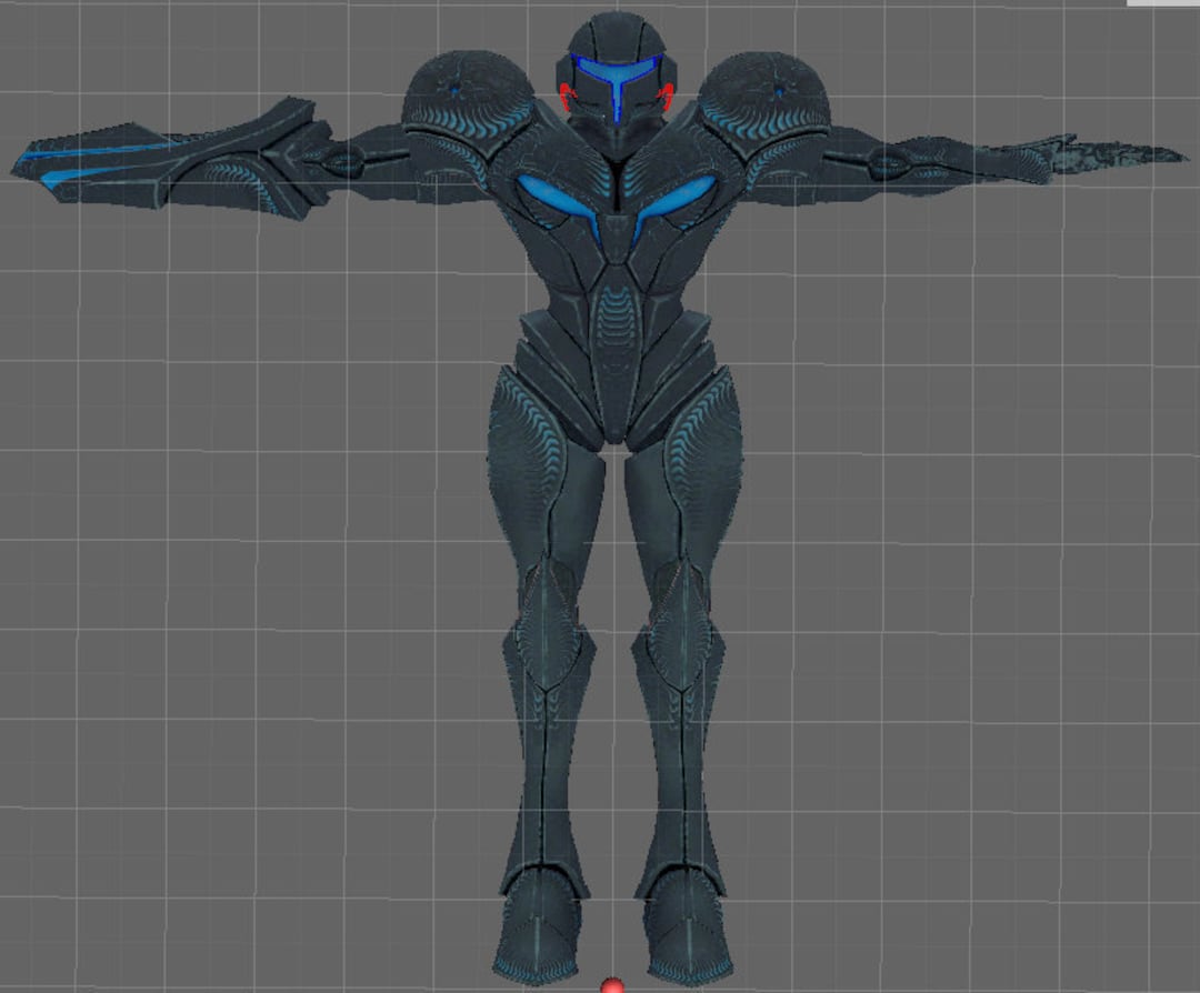 Dark Samus Full Armor- Foam Pattern Pepakura - Etsy