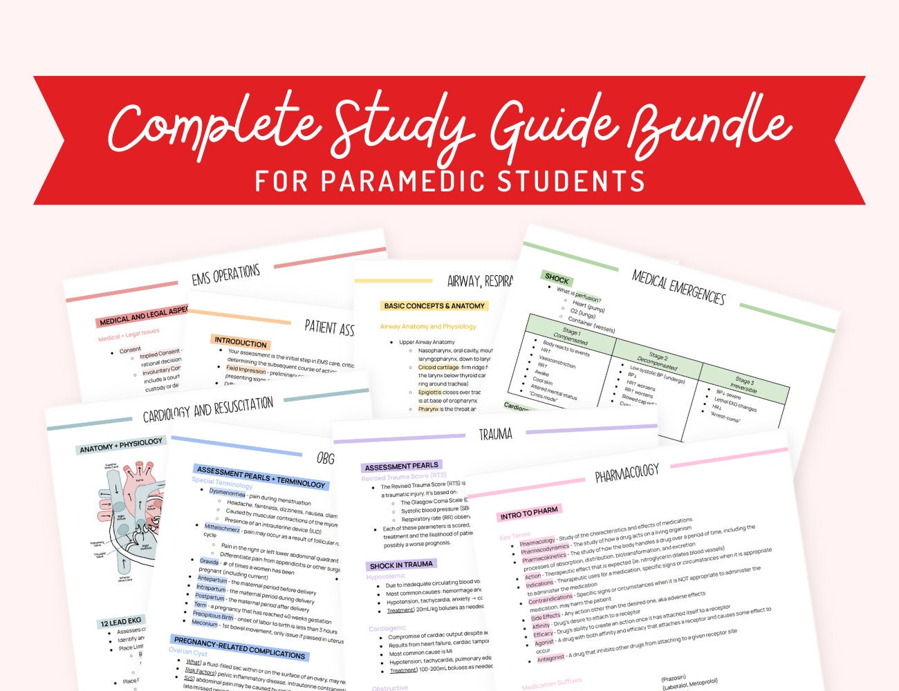 The NREMT-P Study Guide, the Perfect Study Guide for Paramedic School ...