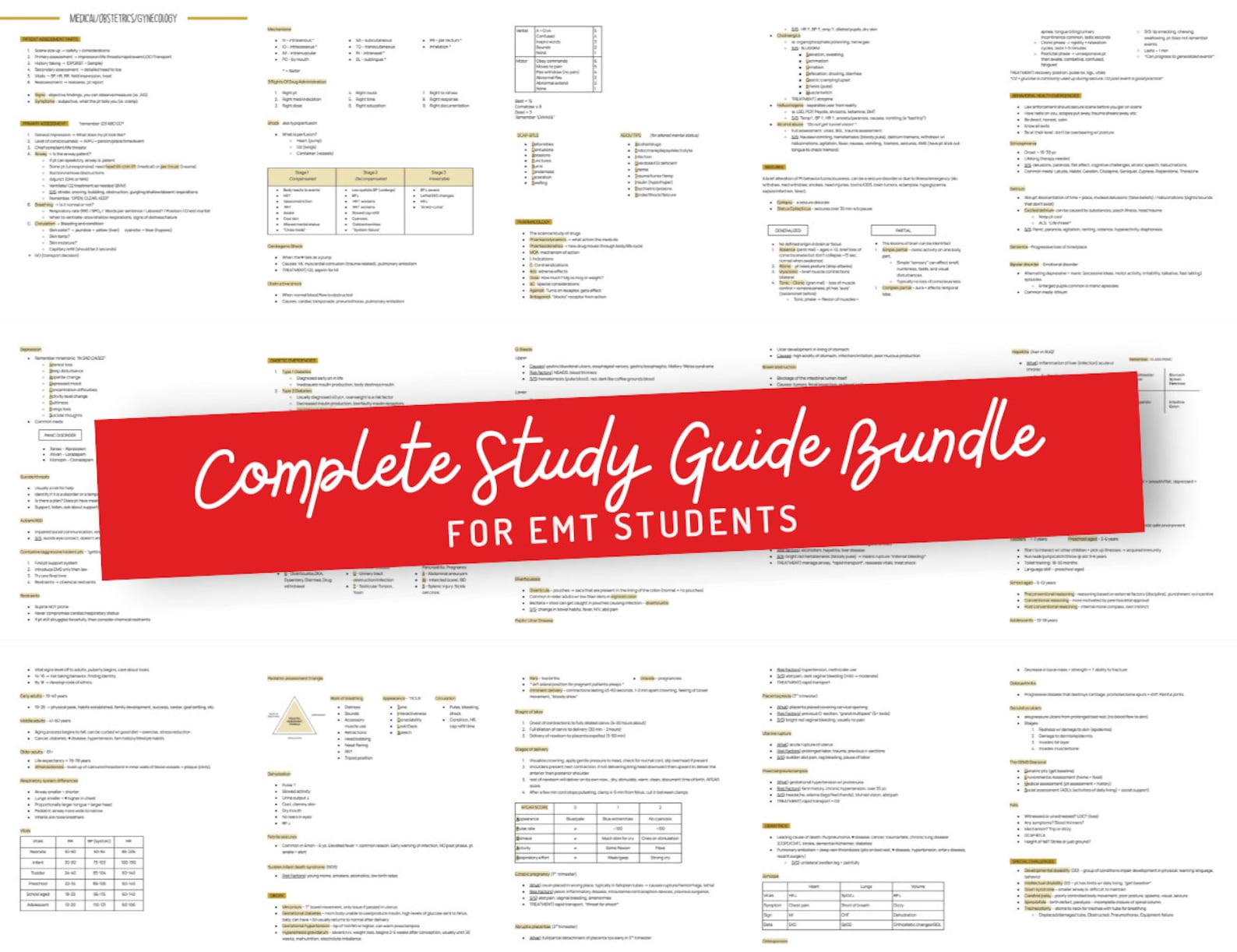 The NREMT Study Guide, the Perfect Study Guide for EMT School, Study ...