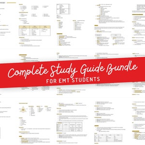 The NREMT Study Guide, the Perfect Study Guide for EMT School, Study ...