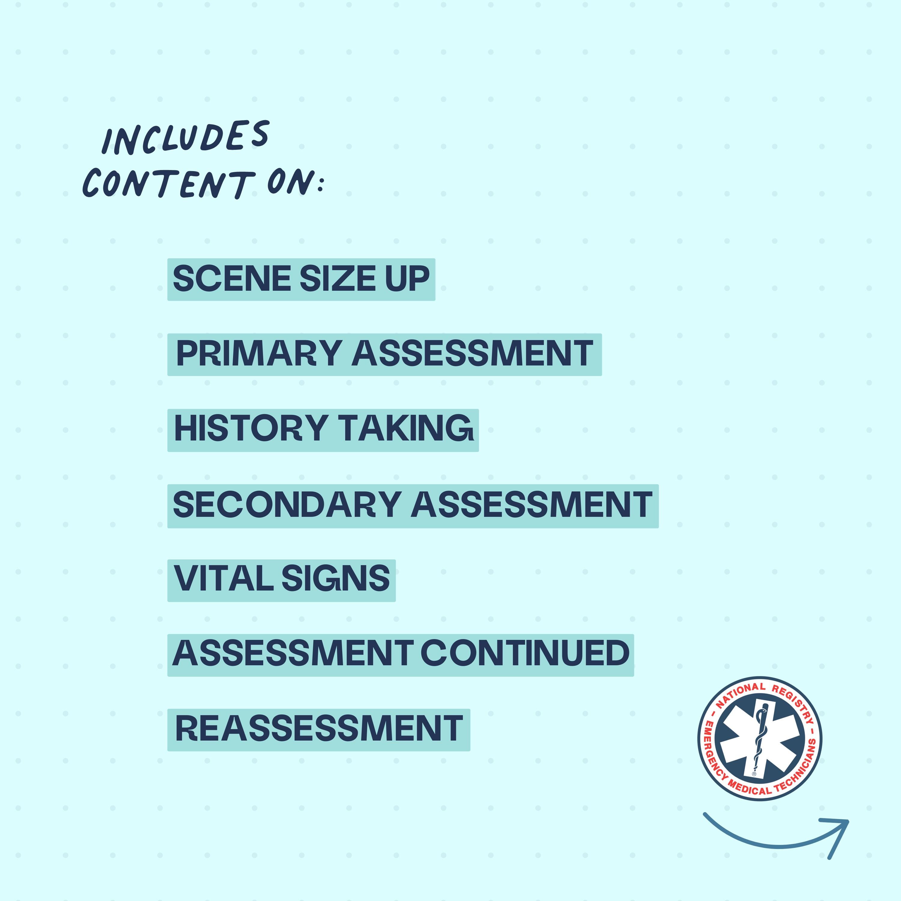 NREMT Medical Assessment Cheat Sheet for Paramedics and Emts - Etsy