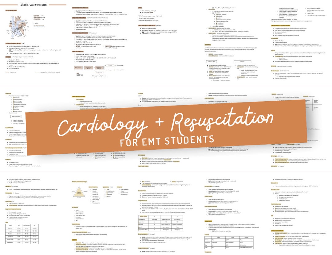 Cardiology & Resuscitation - EMS Study Guide, the Perfect Study Guide ...