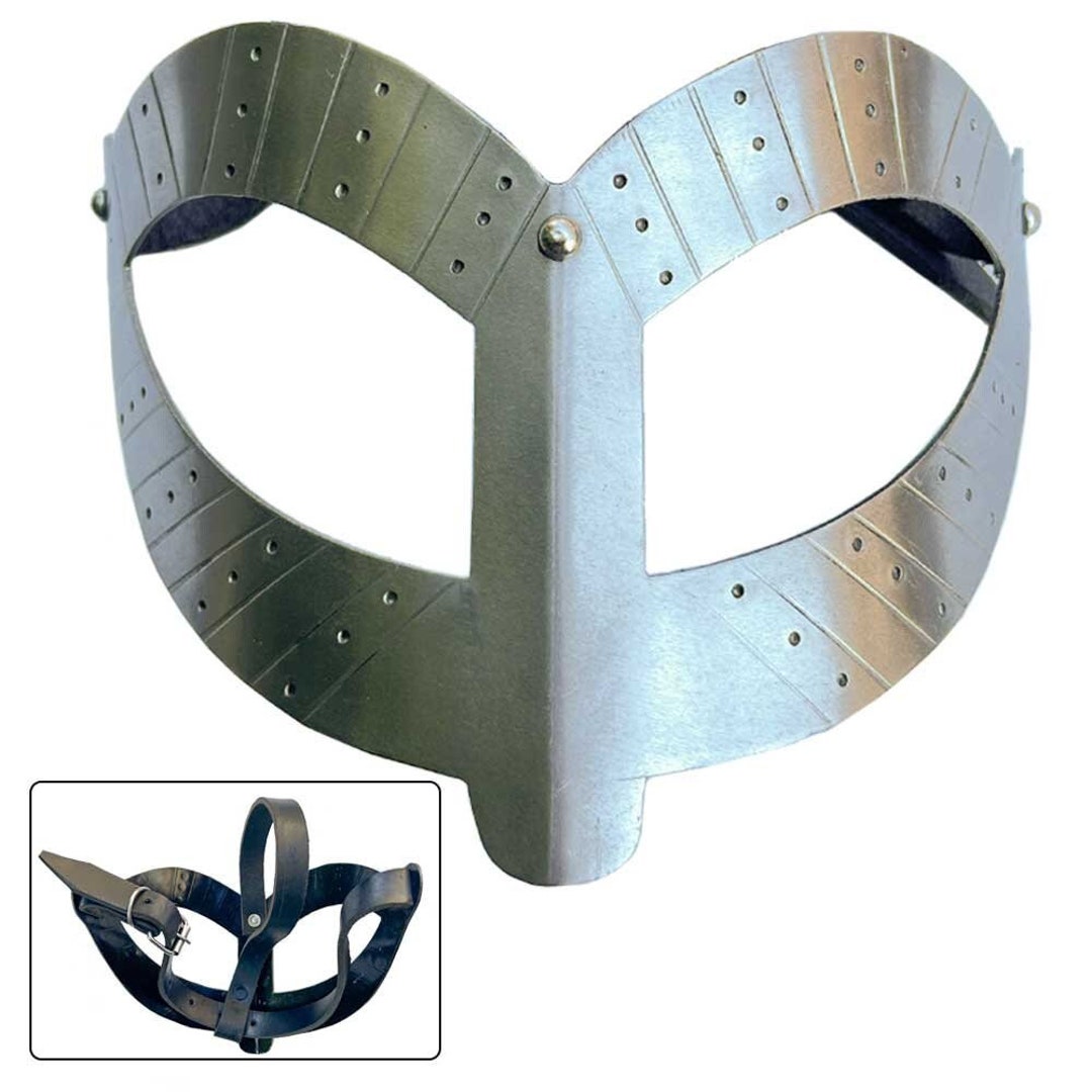 Barbarian War Gjermundbu Viking Mask Armor - Etsy