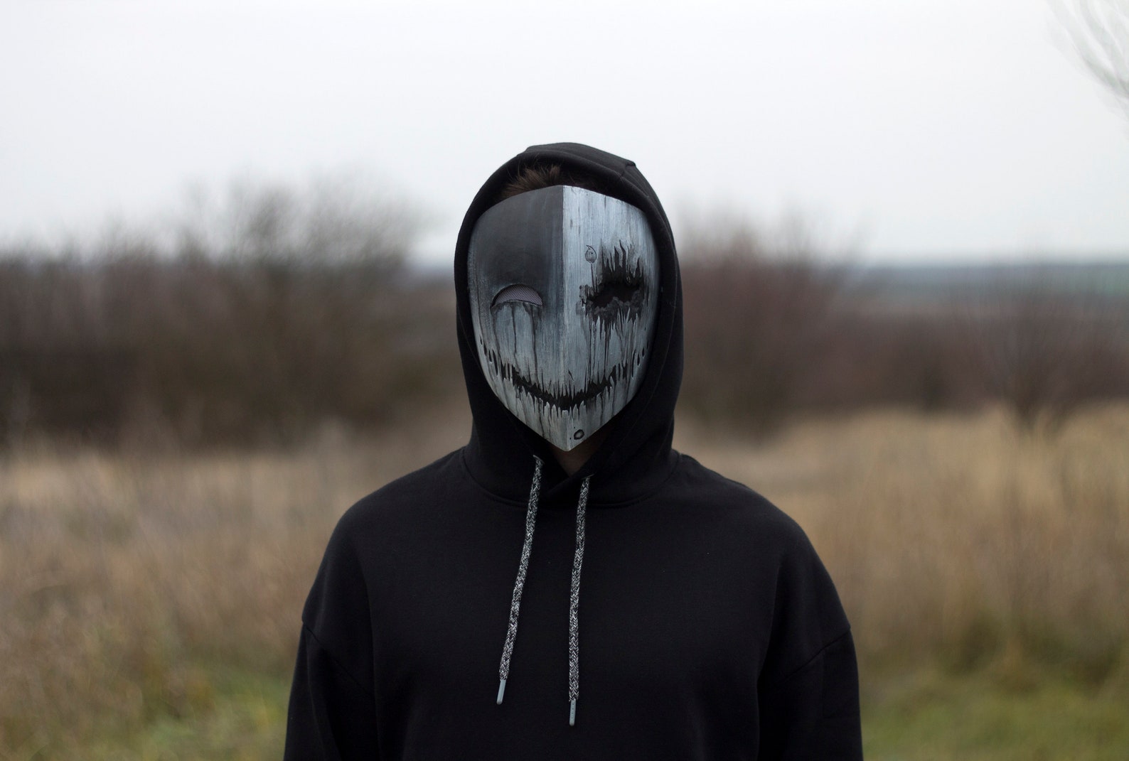 Kagekao Mask (black Smile) Inspired for Cosplay - Etsy