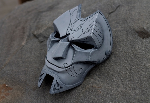 Jhin Mask League of Legends Inspired for Cosplay - Etsy
