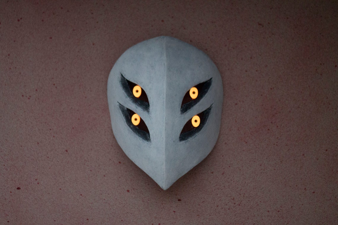 MEMEME Mask glowing Eyes Inspired by Cosplay - Etsy