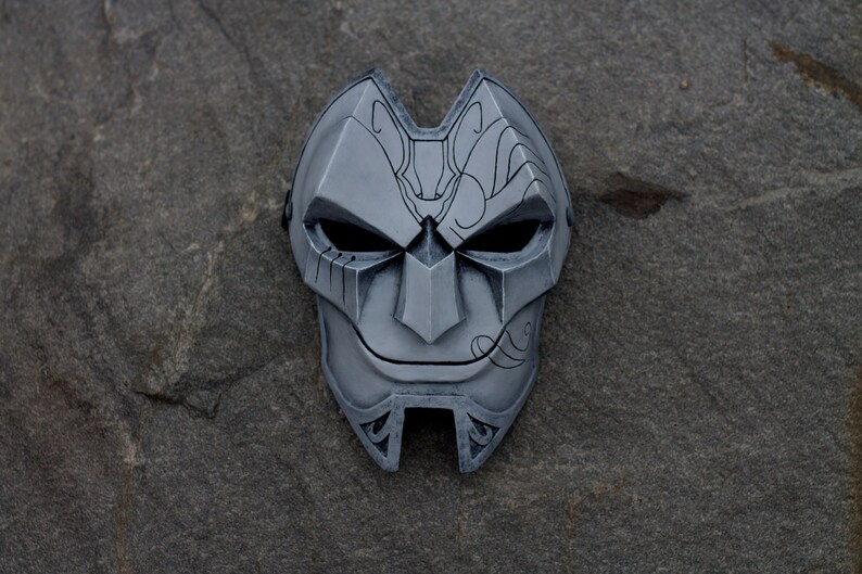 Jhin Mask League of Legends Inspired for Cosplay - Etsy