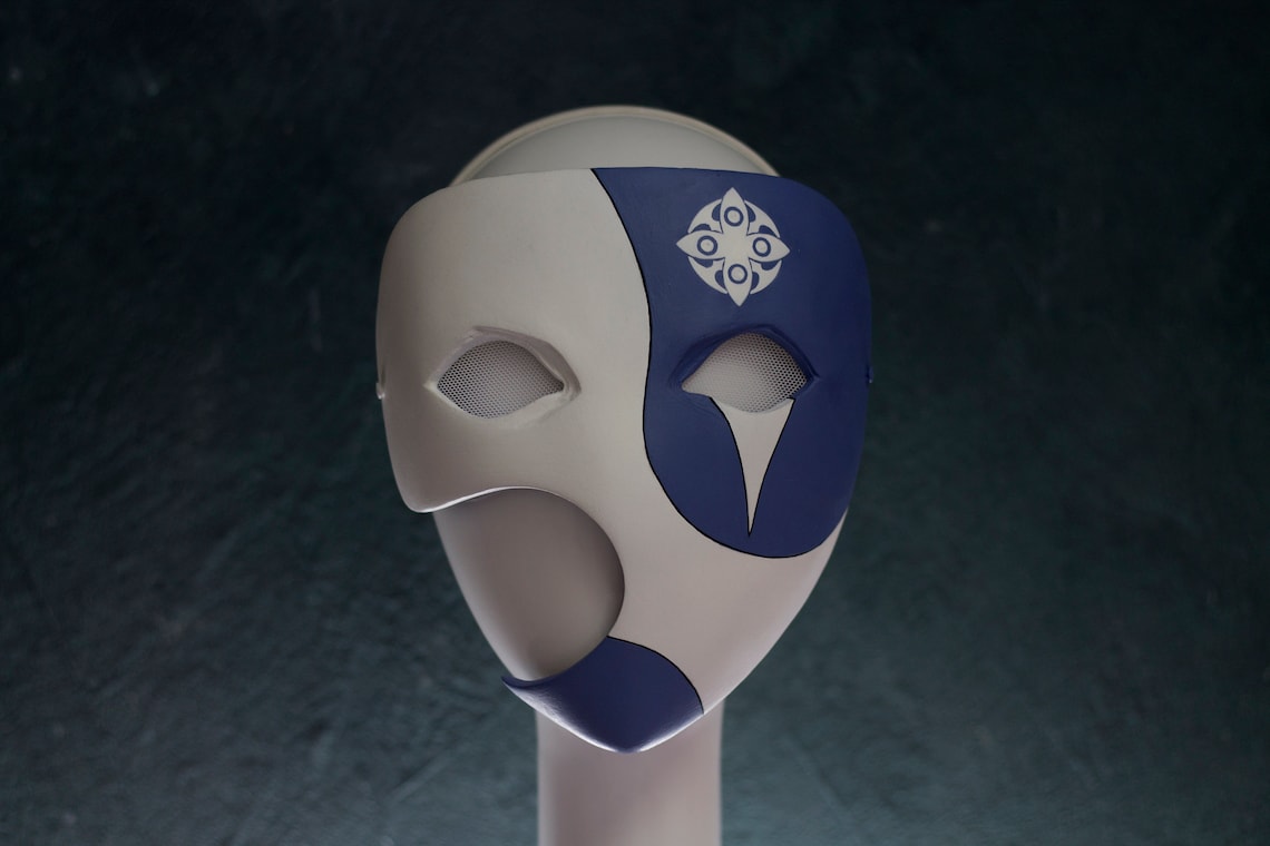 Dottore Mask Genshin Inspired for Cosplay - Etsy