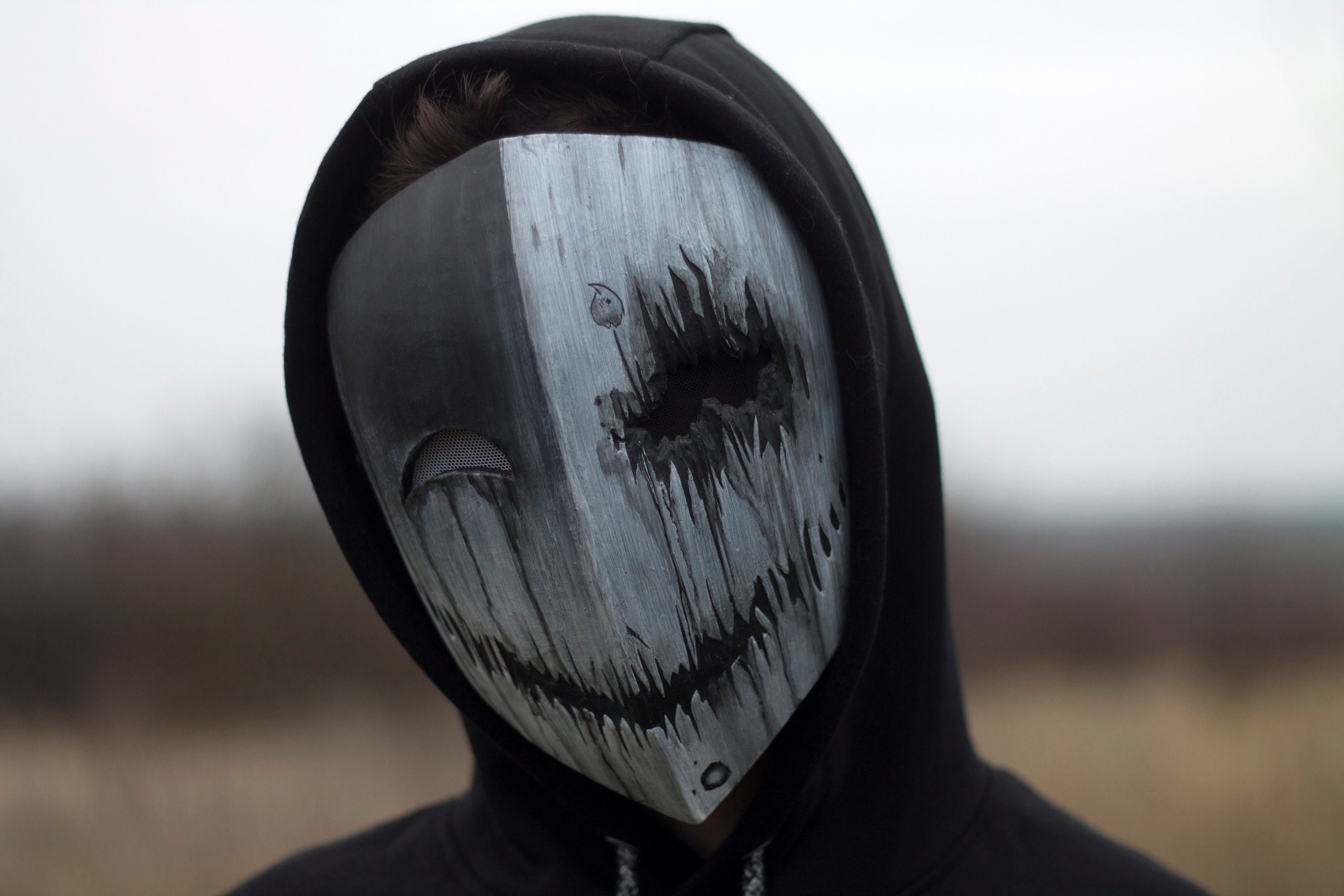 Kagekao Mask (black Smile) Inspired for Cosplay - Etsy