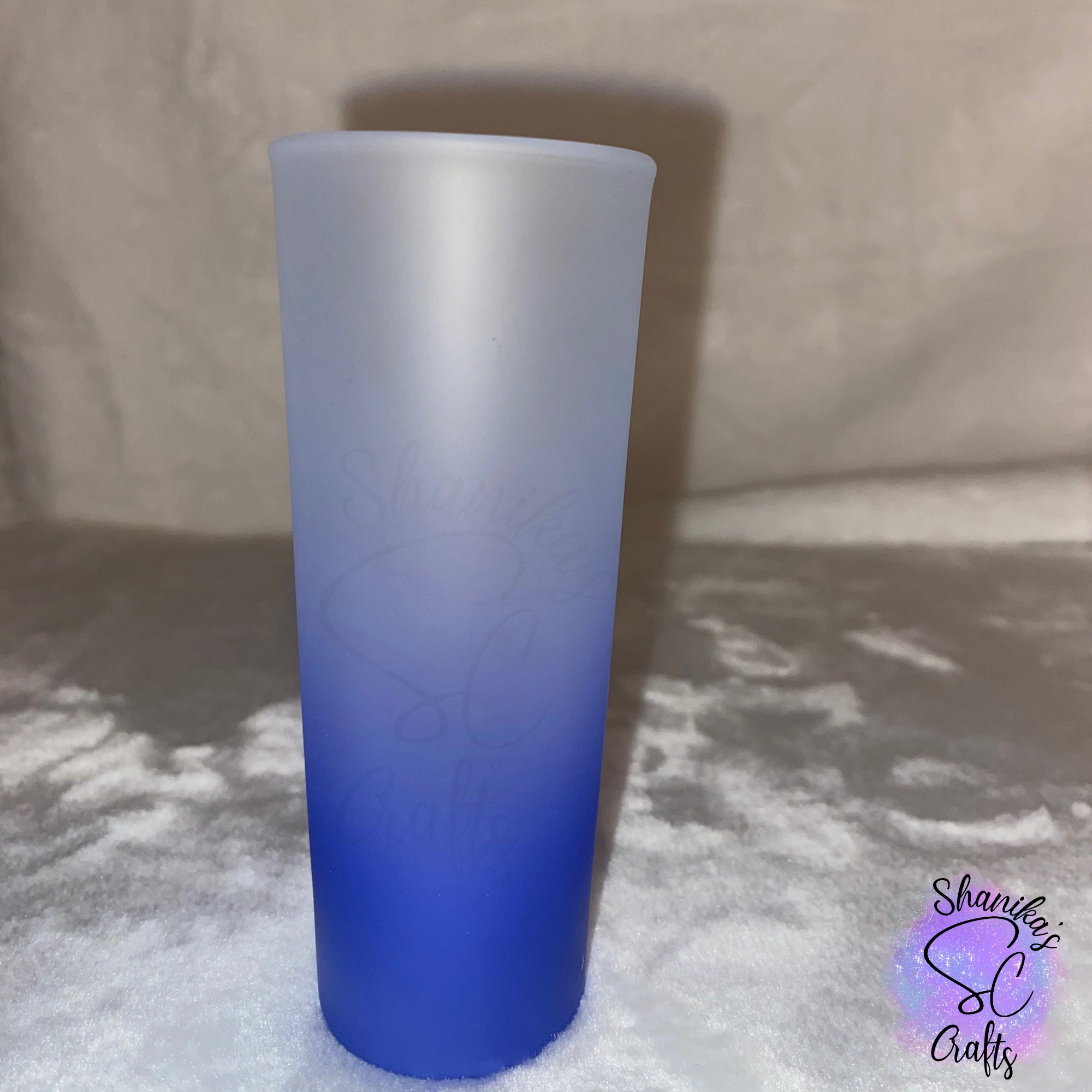 Blank Shot Glass For Sublimation Frosted Shot Glass Ombre Etsy