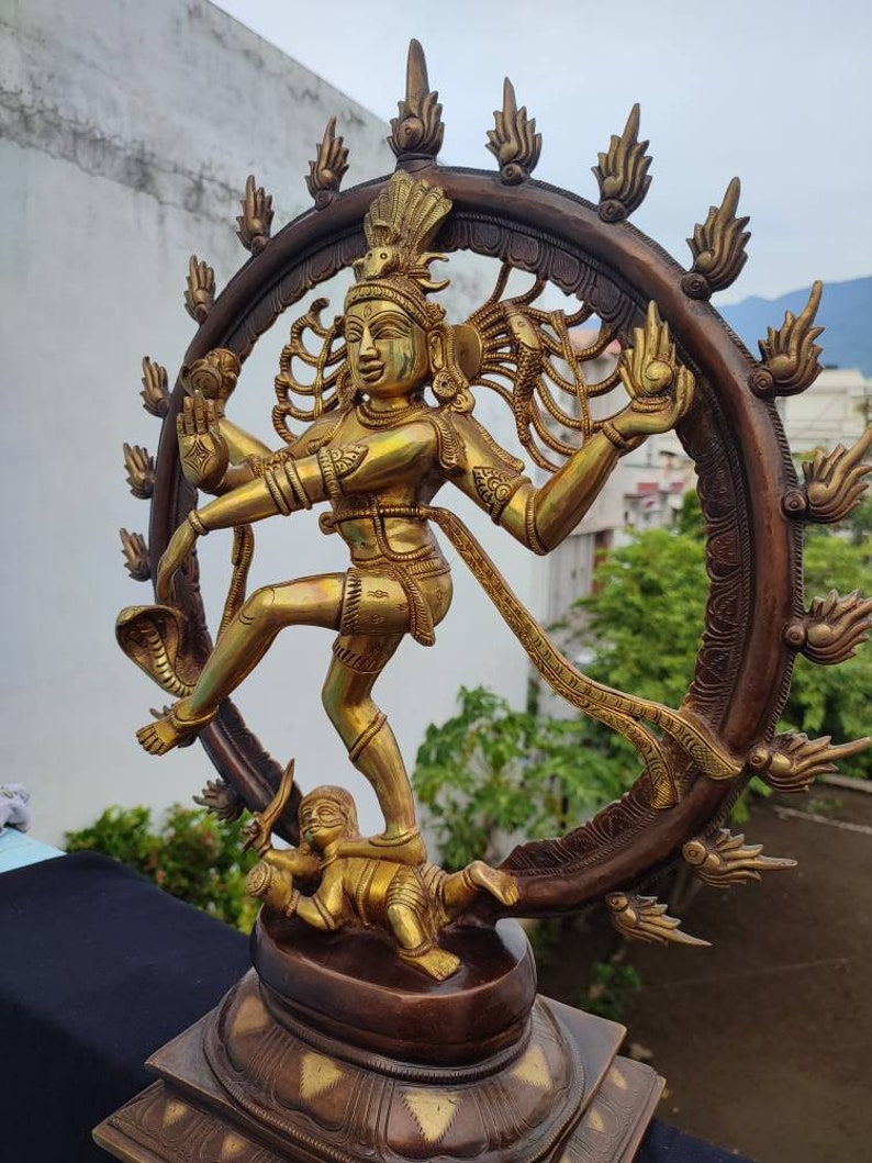 Dancing Shiva Natraj Statue 23 Inch Lord Shiva Natraj - Etsy