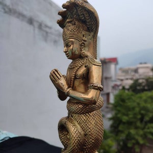 Patanjali statue 10 inch Handmade Patanjali a hindu | Etsy