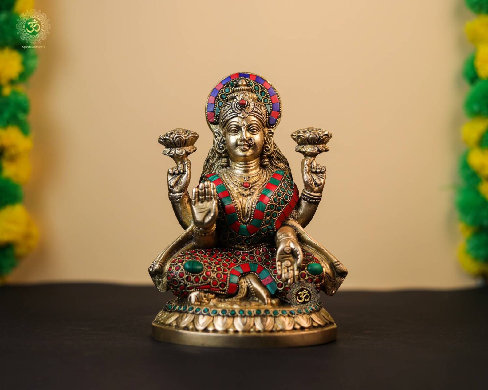 Lakshmi Ganesha Lord Ganesh Lakshmi Idol for Diwali Puja - Etsy
