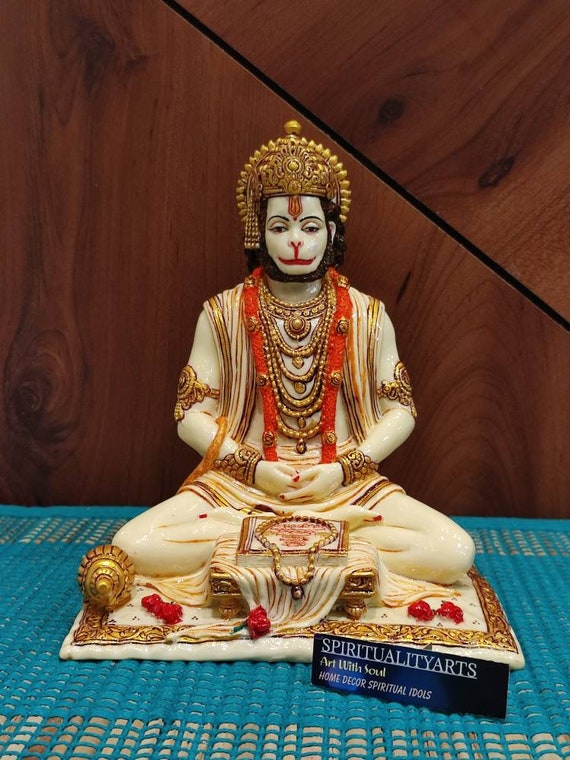 Bajrangbali Temple Decor Indian God of power Devotion Celibacy Lord ...