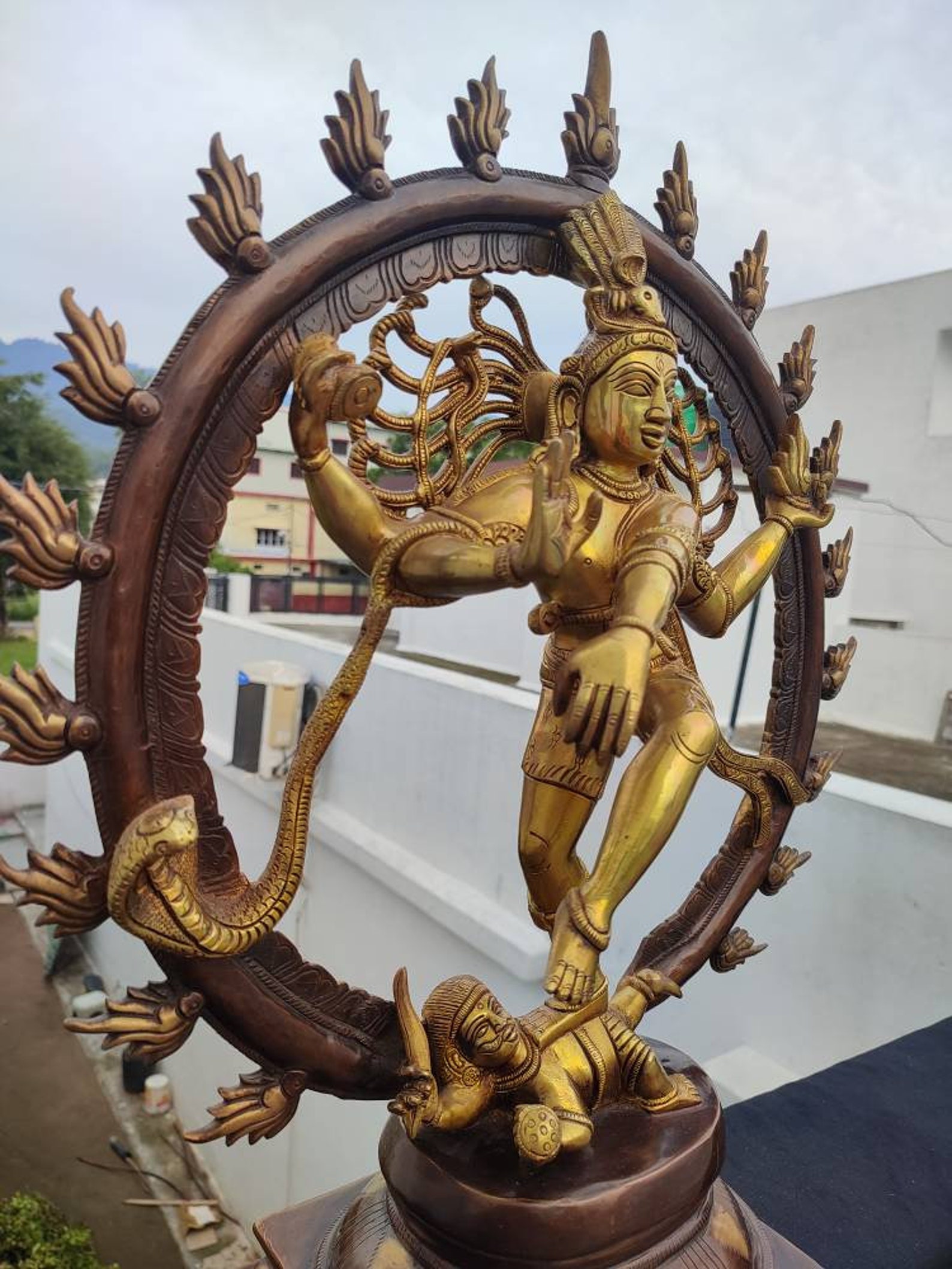 Buy Dancing Shiva Natraj Statue 23 Inch Lord Shiva Natraj Online in ...