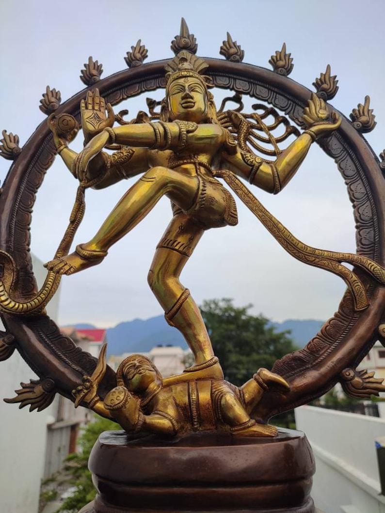 Dancing Shiva Natraj Statue 23 Inch Lord Shiva Natraj - Etsy