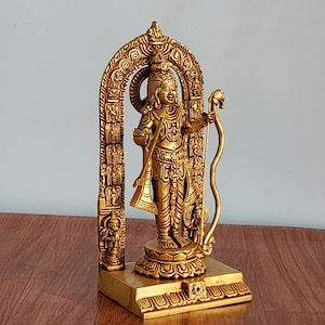Rama Statue Brass Rama in Childhood Standing Rama Idol 18 Cm Shri ...
