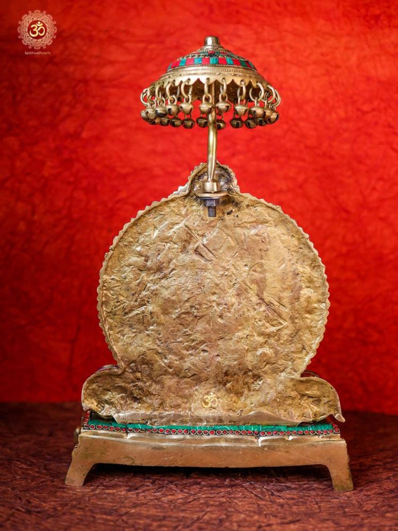 Sinhasan Ganesha Statue 19 Inch Good Luck God Ganesha - Etsy