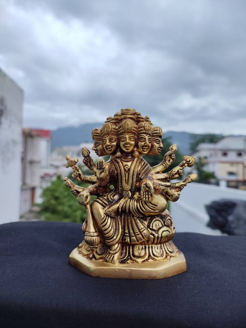 Gayatri Statue 5 inch Goddess Gayatri Statue Devi bharmi | Etsy