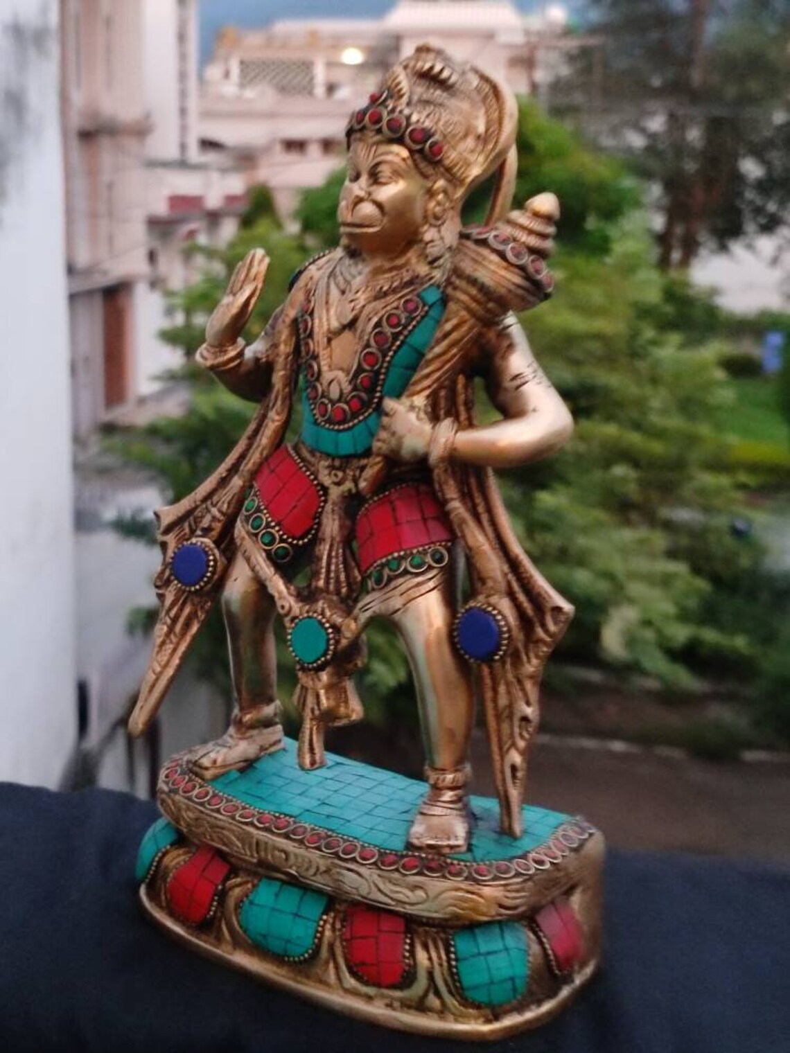 Hanuman Statue 31 Cm Lord Hanuman Statue bajrangbali Idol - Etsy
