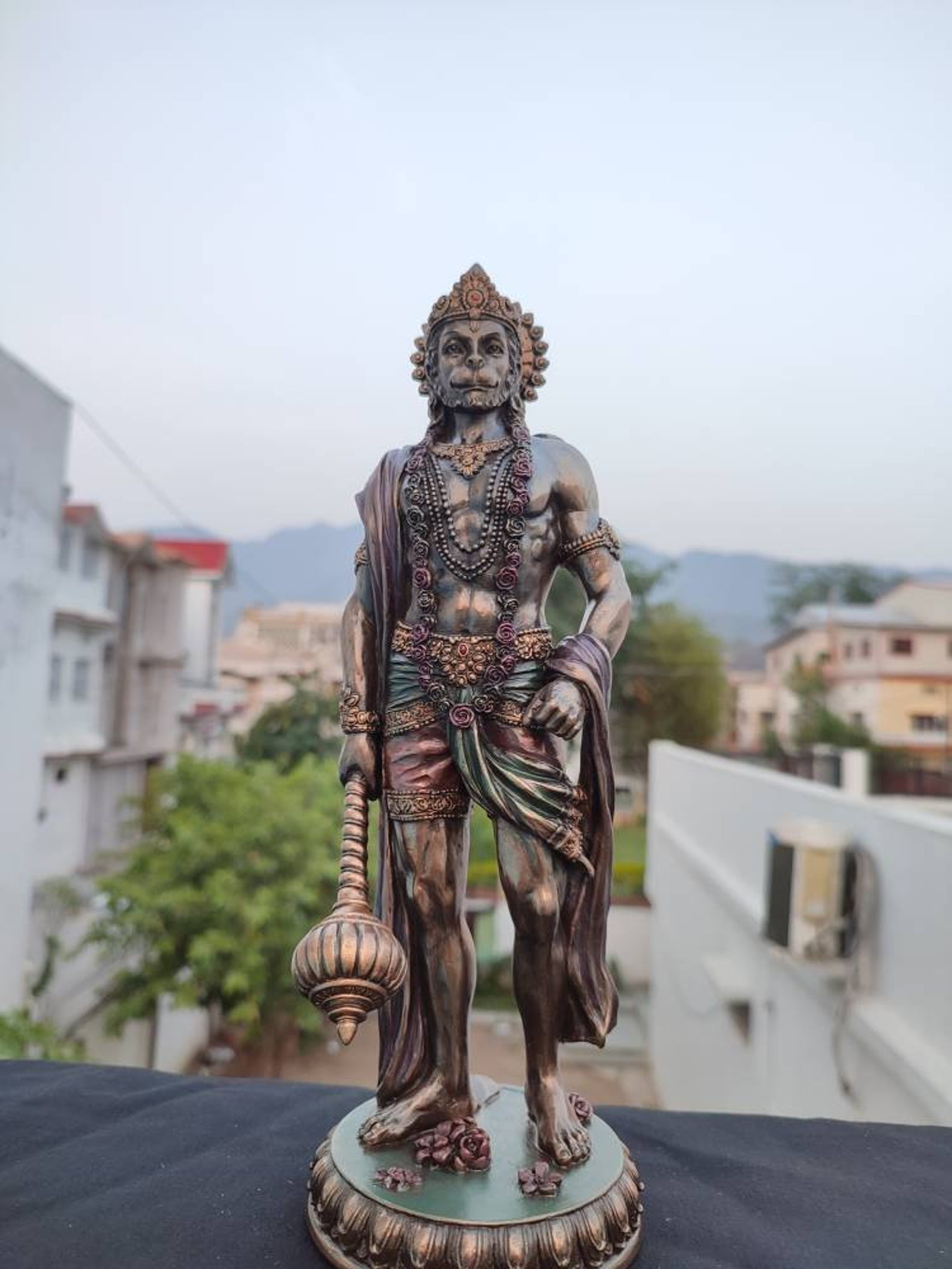 Hanuman Statue 10.5 Inch Lord Hanuman Statue Bajrangbali - Etsy India