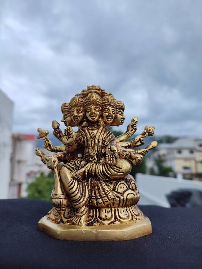 Gayatri Statue 5 inch Goddess Gayatri Statue Devi bharmi | Etsy