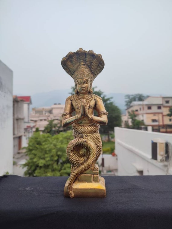 Patanjali statue 10 inch Handmade Patanjali a hindu | Etsy