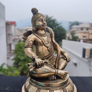 Rama Statue Brass Rama in Childhood Sitting Rama Idol 18 Cm - Etsy