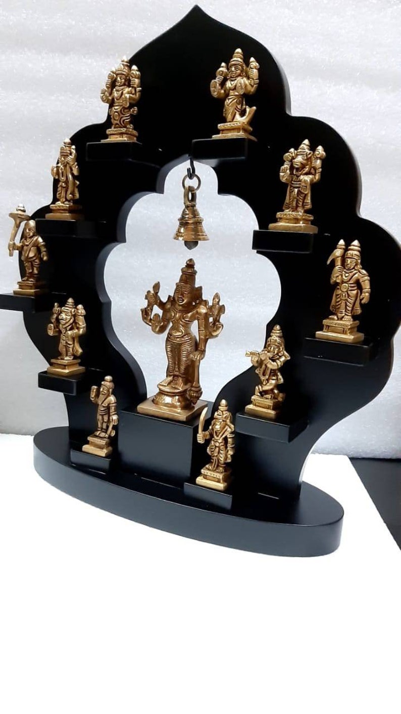 Dhashavatara Lord Vishnu Narayan Avatar 15inches Ten - Etsy