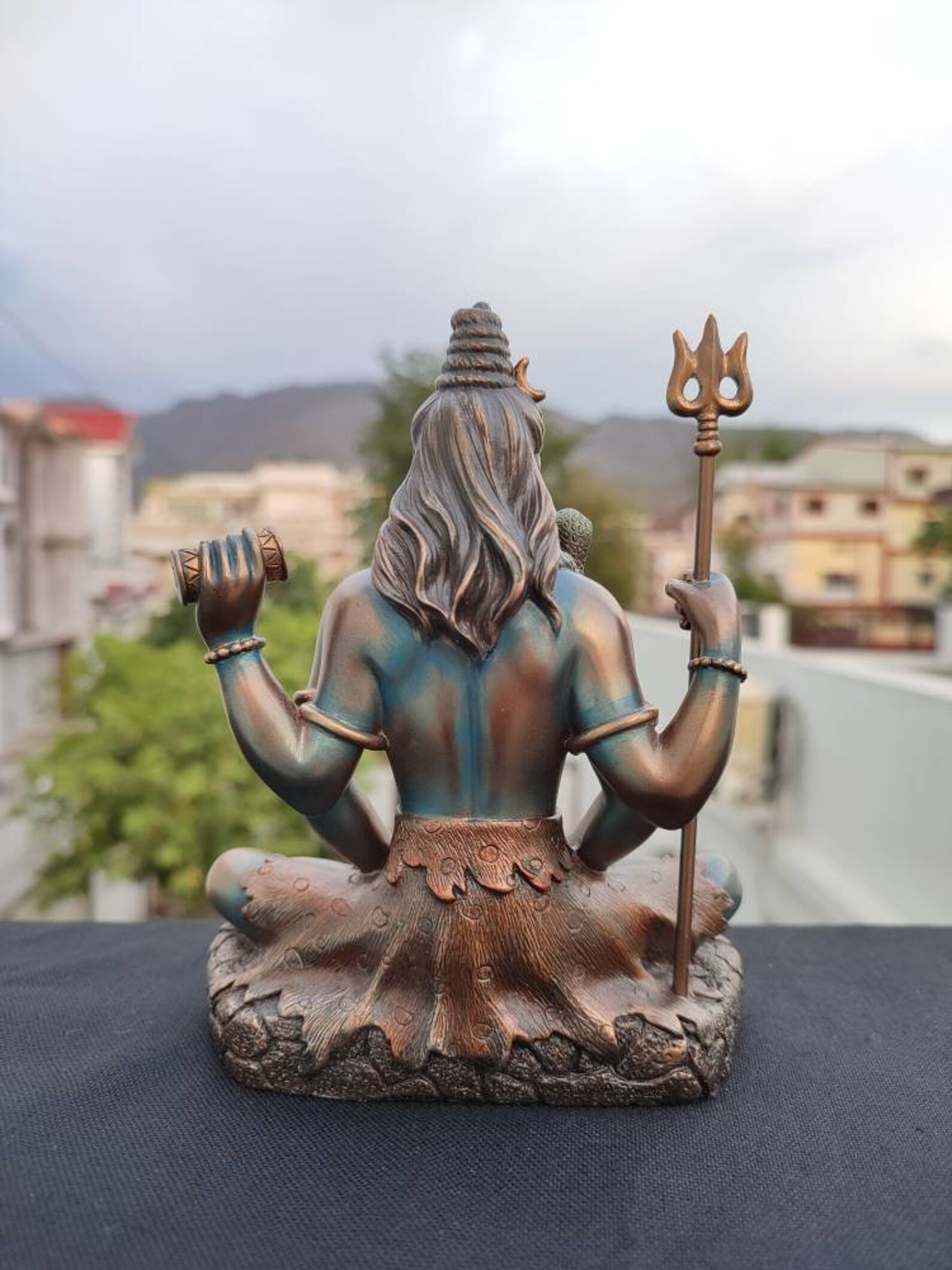 Shiva Statue 6 Inches Lord Shiva With Moon lord Shiva - Etsy