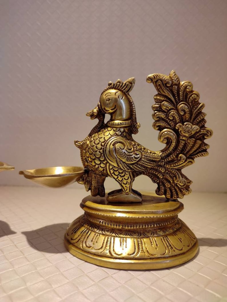 Brass Diya 12 Cm Oil Burner for Home / Office / Hotel / - Etsy