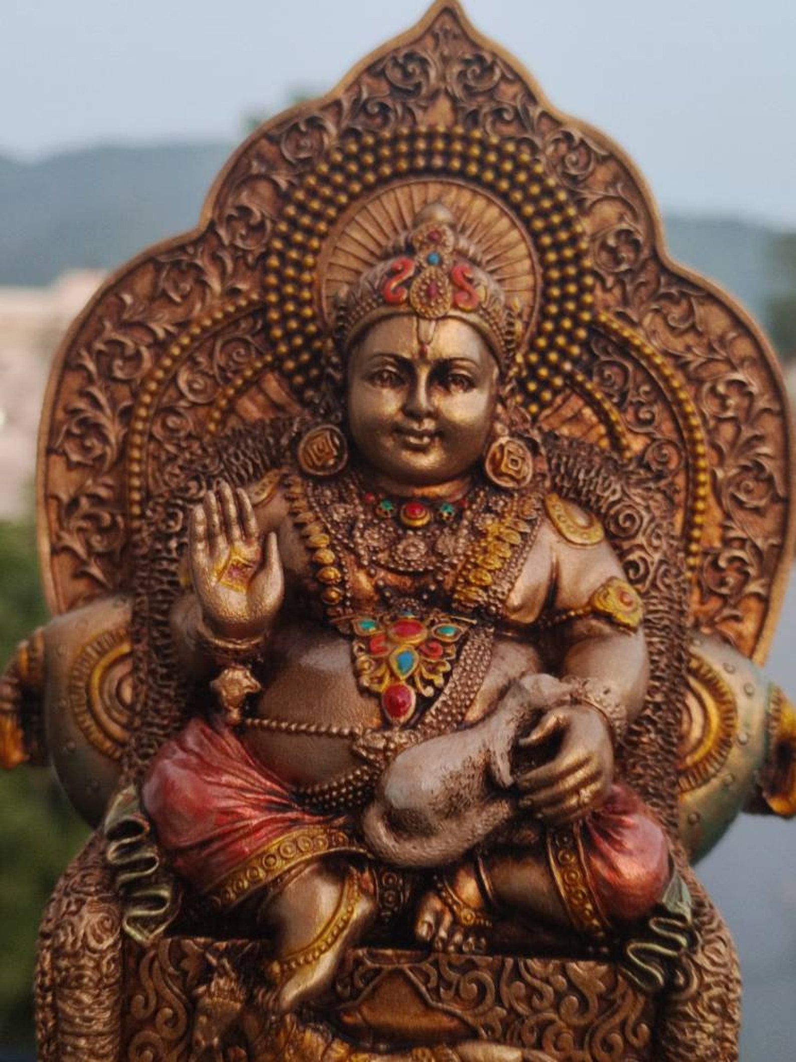 Kuber Statue Lord Kuber Statue a Money God Idol Lokapala - Etsy