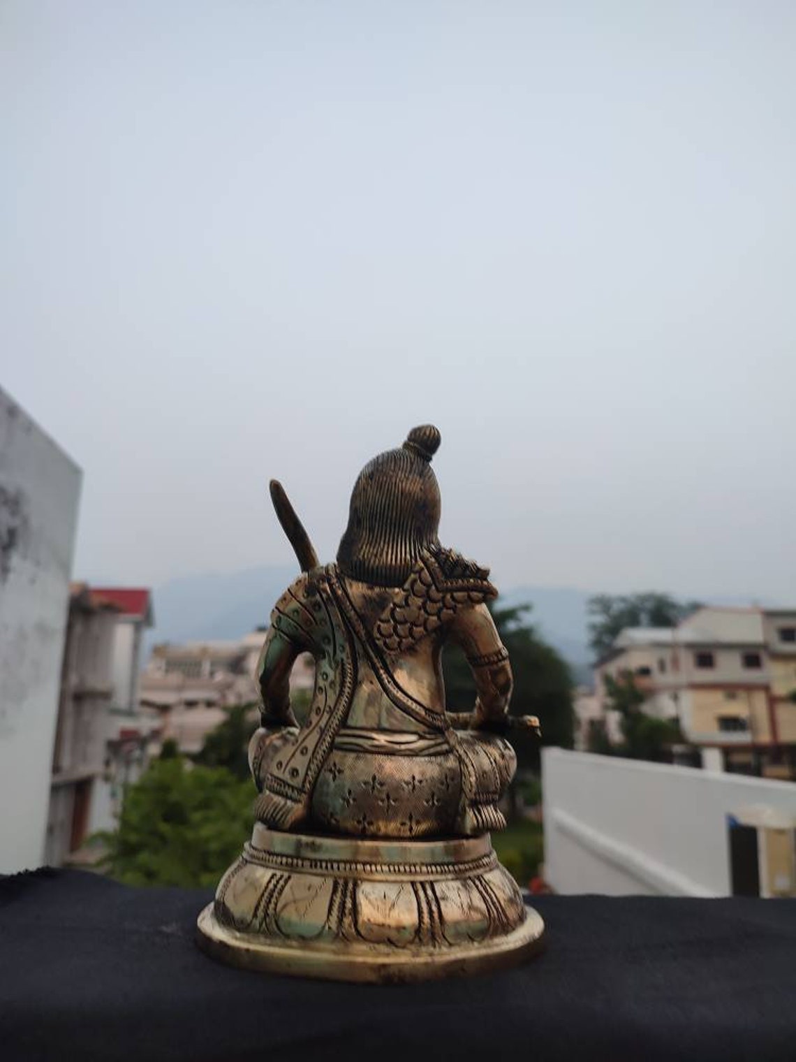 Rama Statue Brass Rama in childhood sitting Rama Idol 18 cm | Etsy