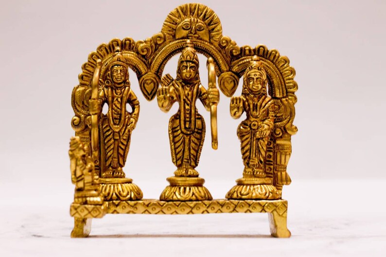 Ram Darbar Idol Rama Lord Rama Rama Darbar Rama Idol | Etsy