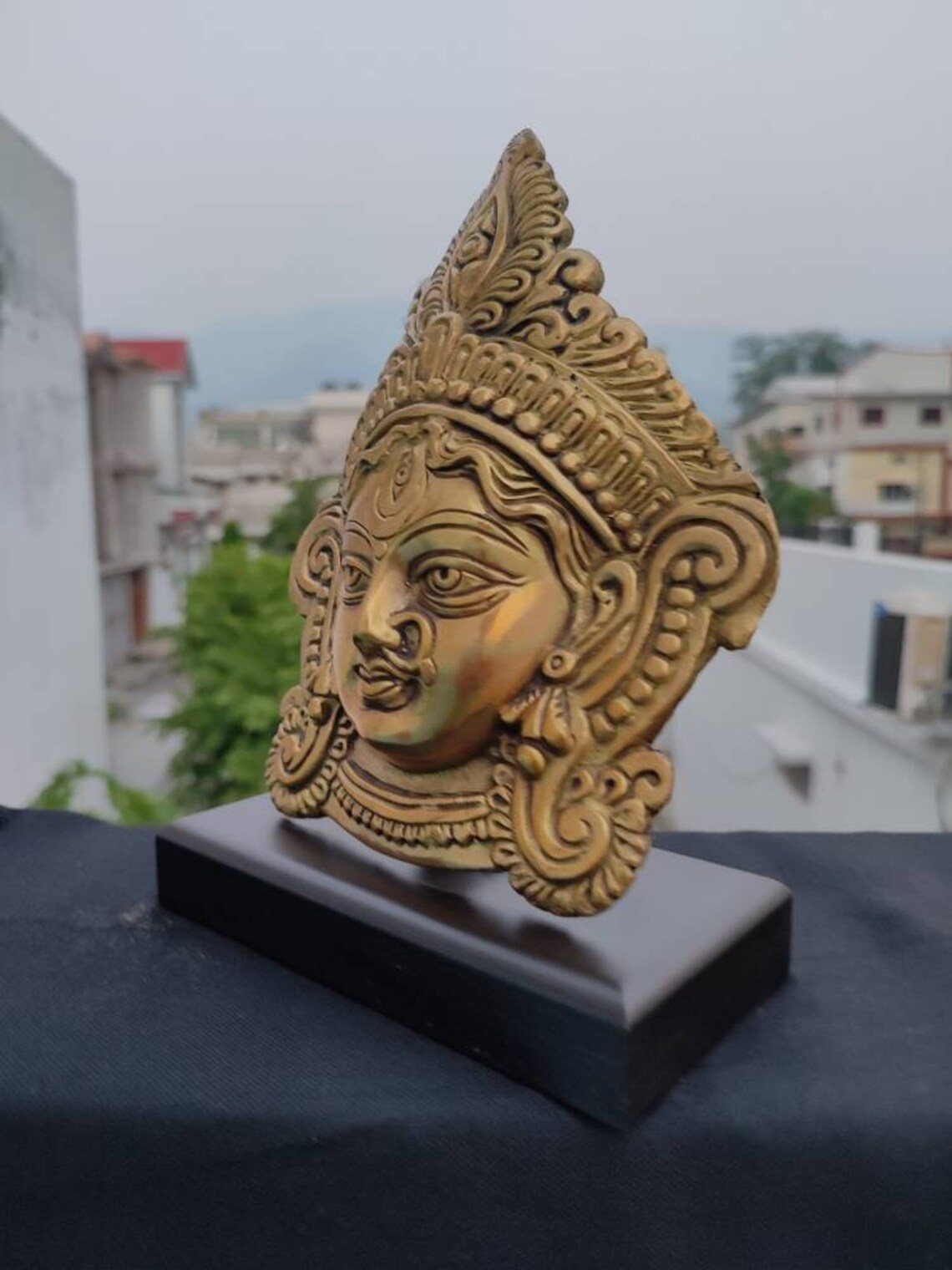 Durga Mask Statue Feminine Energy Goddess Maa Para Shakti - Etsy