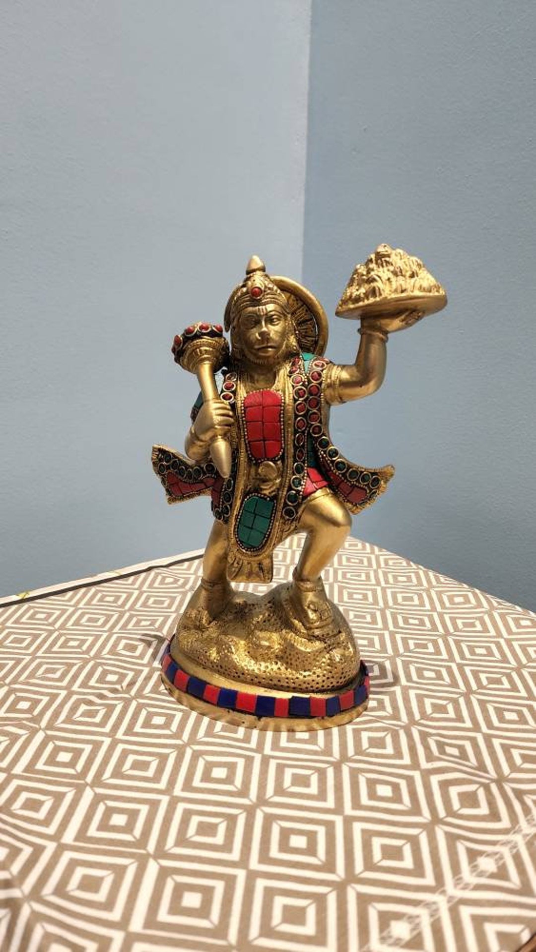 Hanuman Statue 22 Cm Lord Hanuman Statue ,bajrangbali Idol Ram Bhakt ...